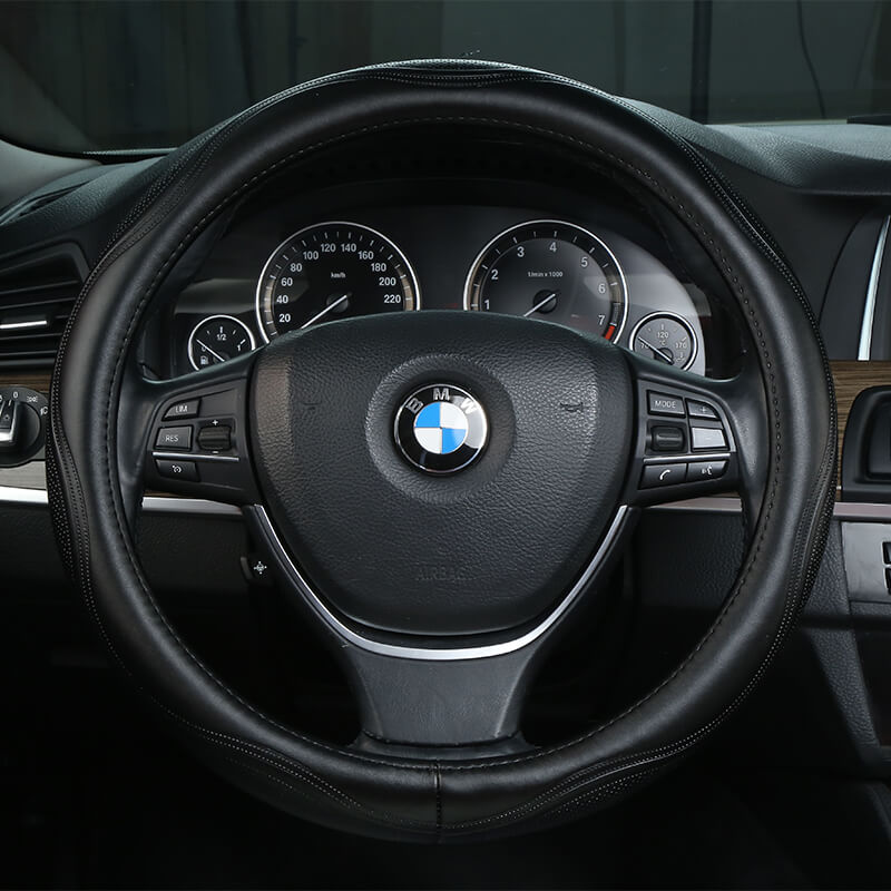 Steering Wheel Cover Leather Steering Wheel Cover Hand Sewn Steering