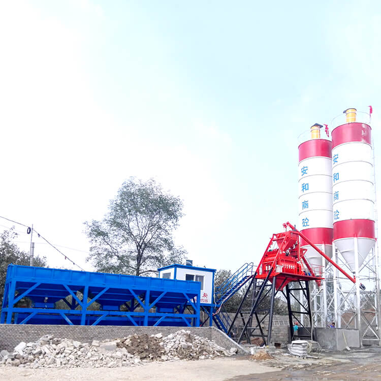 precast hls240 concrete making machine