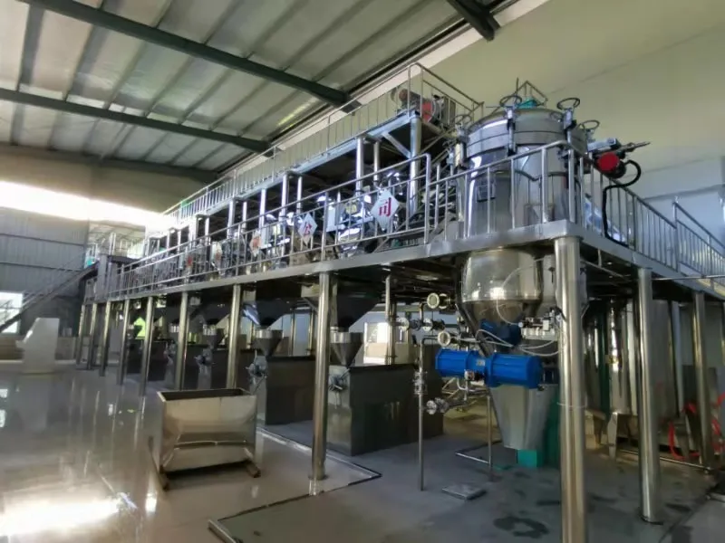 Palm oil production line