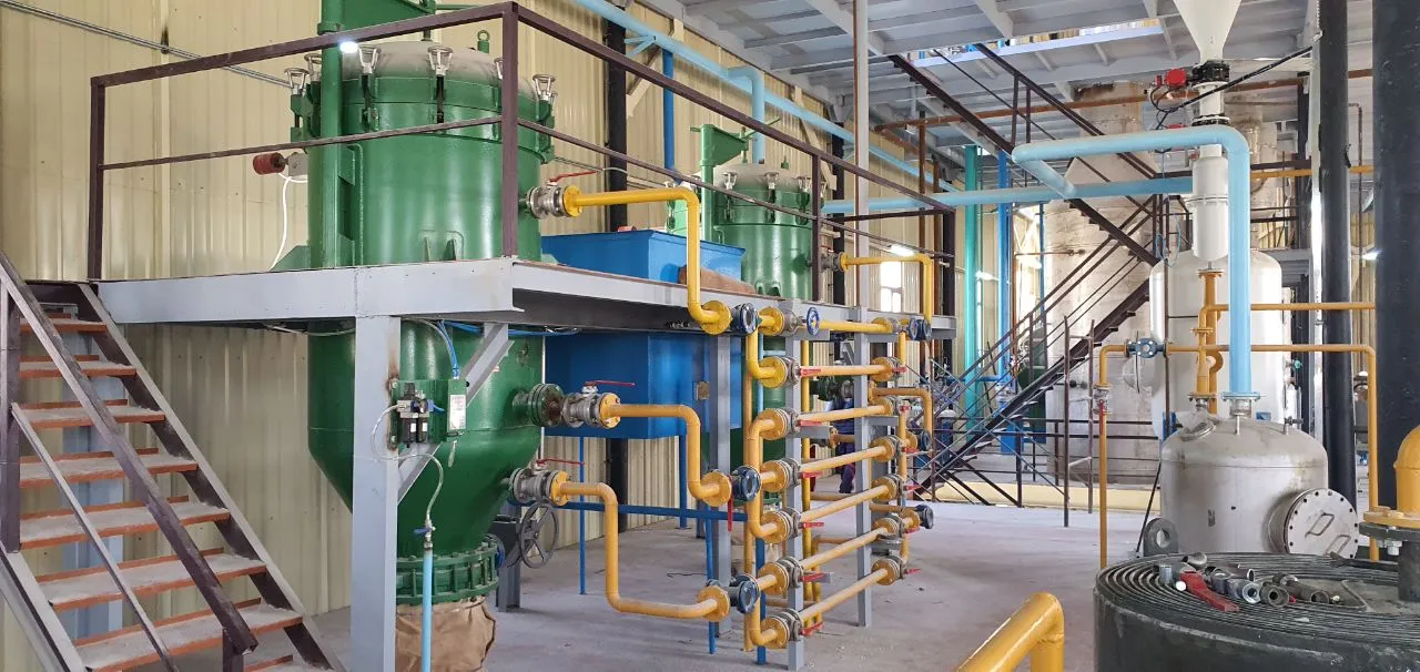 Palm oil production line